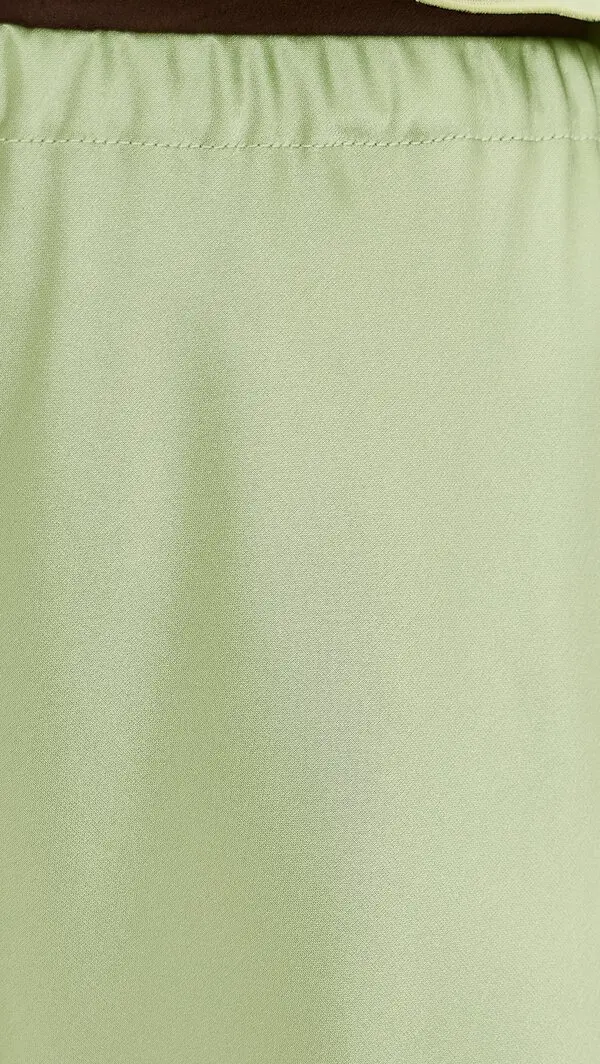 LA LIGNE Double Face Satin Colby Pants