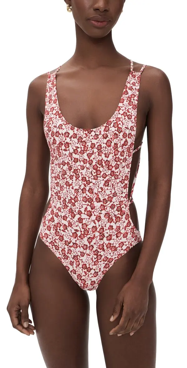 Isabel Marant Tenisia One-piece - Red
