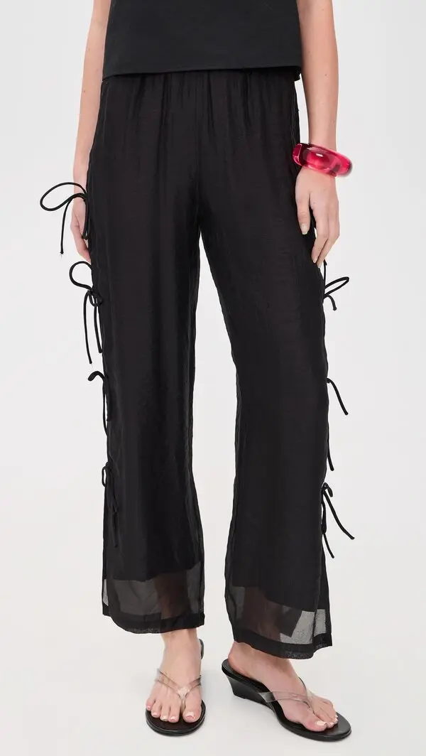 LISA SAYS GAH Evelyn Tie Pants