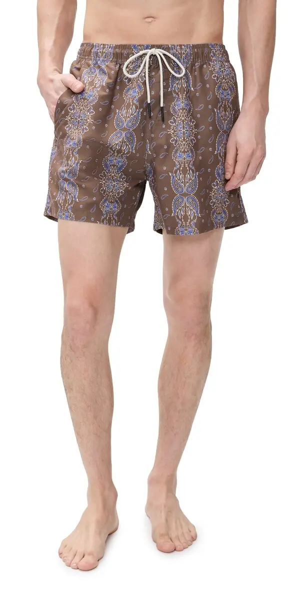 Oas Itaca Swim Shorts - Brown