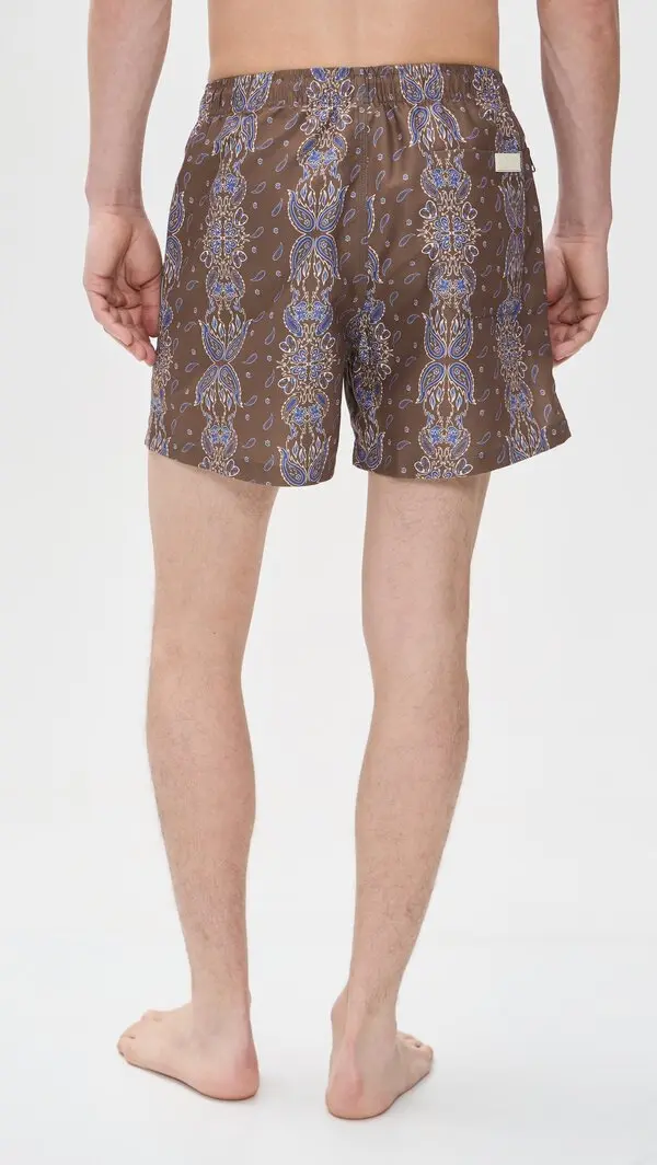 Oas Itaca Swim Shorts - Brown
