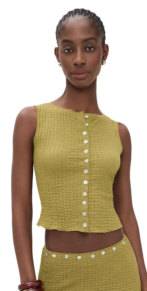 LISA SAYS GAH Sleeveless Knit Top