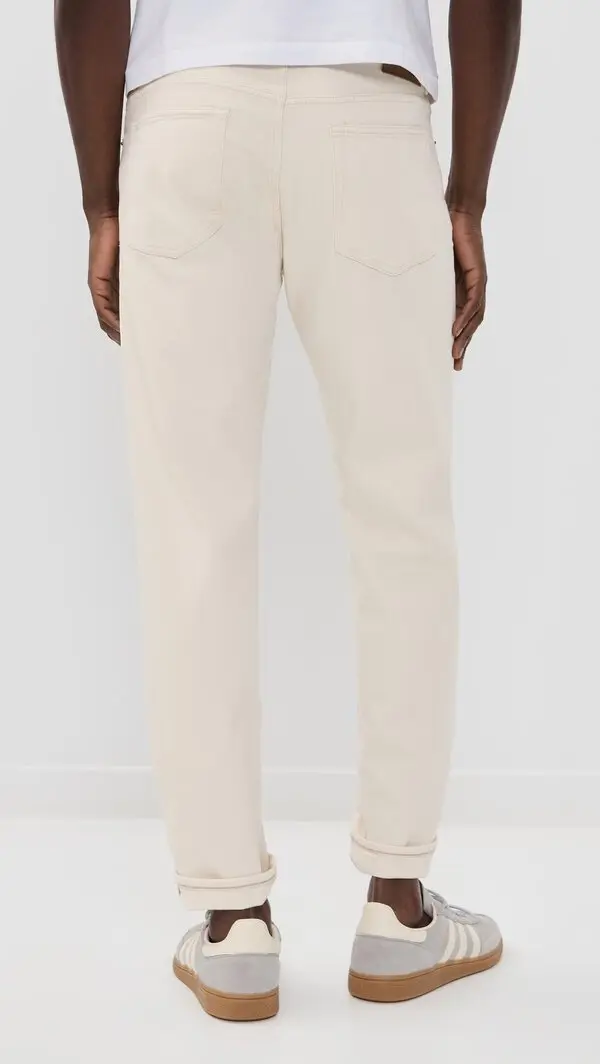 Madewell Relaxed Taper Comfort Selvedge Jeans - Ecru