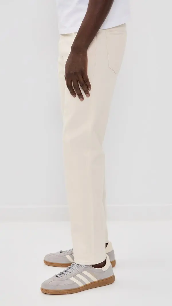 Madewell Relaxed Taper Comfort Selvedge Jeans - Ecru