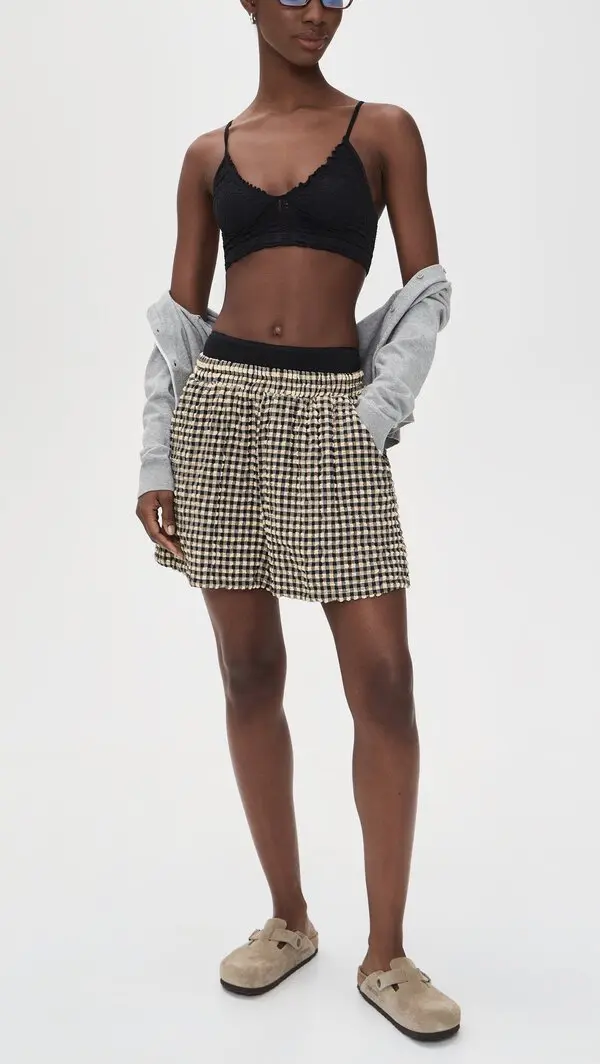 Free People Heirloom Seamless Bralette - Black