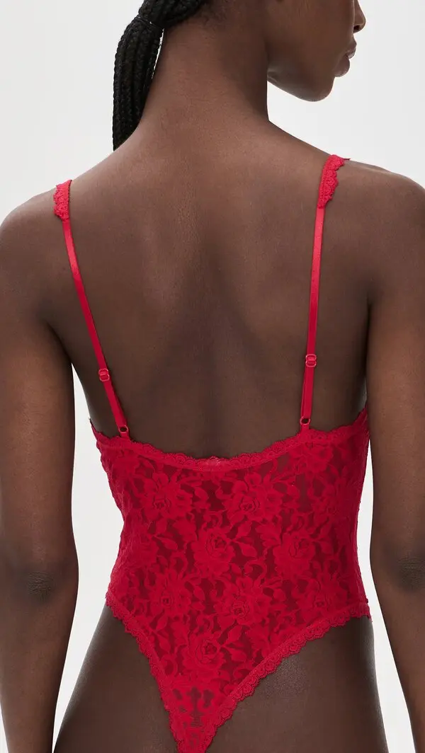 Hanky Panky After Midnight Open Teddy Thong Bodysuit
