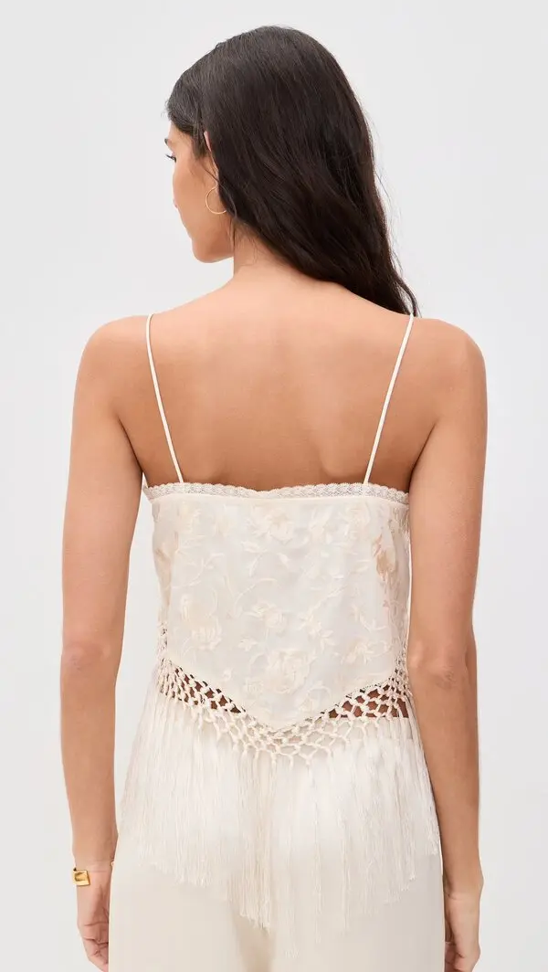 LoveShackFancy Annemarie Sleeveless Top