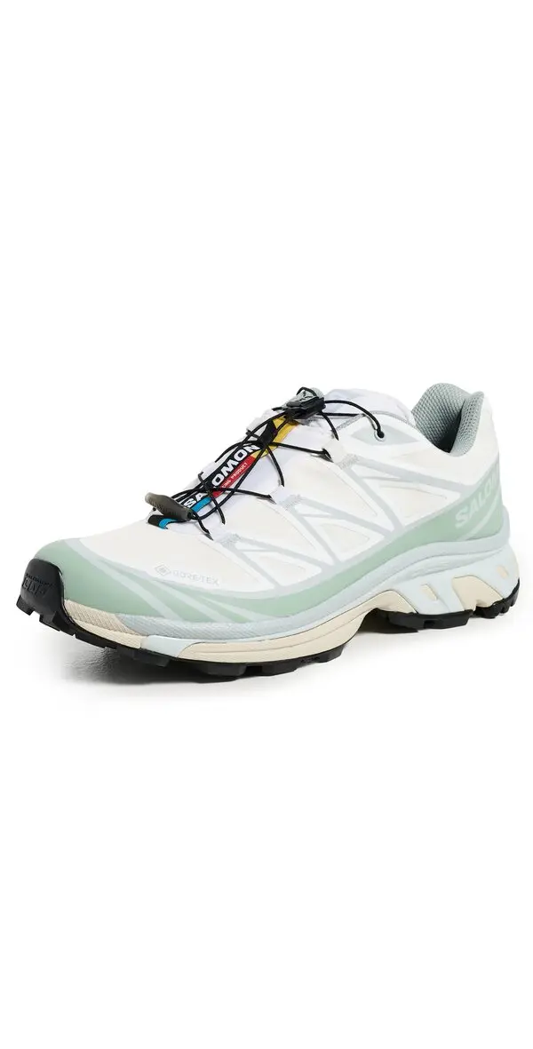 SALOMON Xt-6 Gtx Sneakers - White/green Milieu/ice Flow