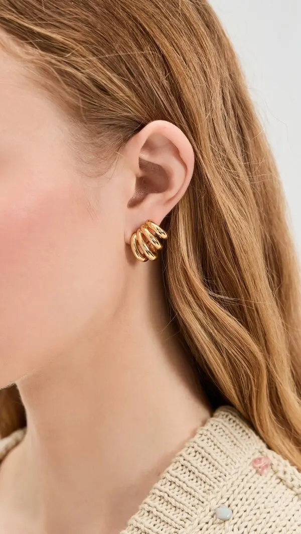 Jenny Bird Monroe Earrings - Gold