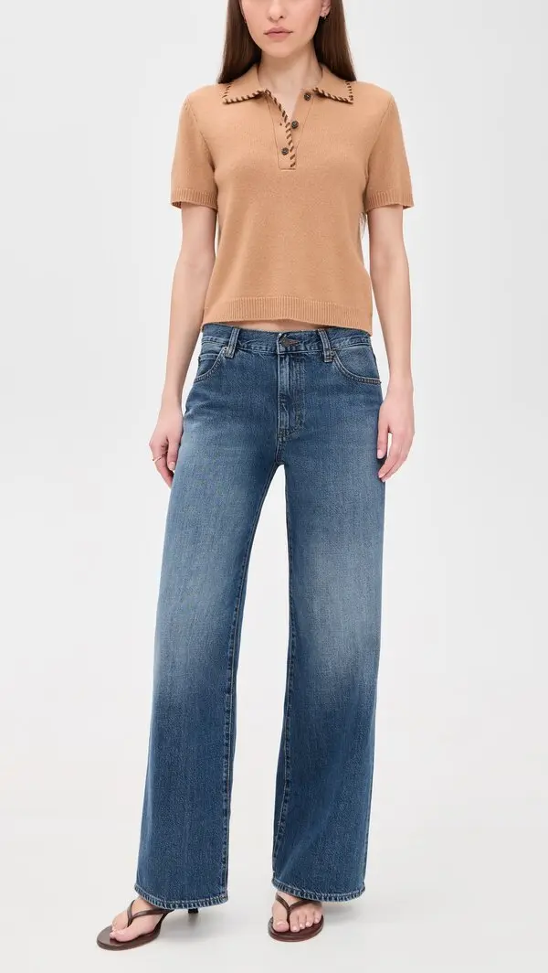 FRAME The Off Duty Stroll Jeans - Garda