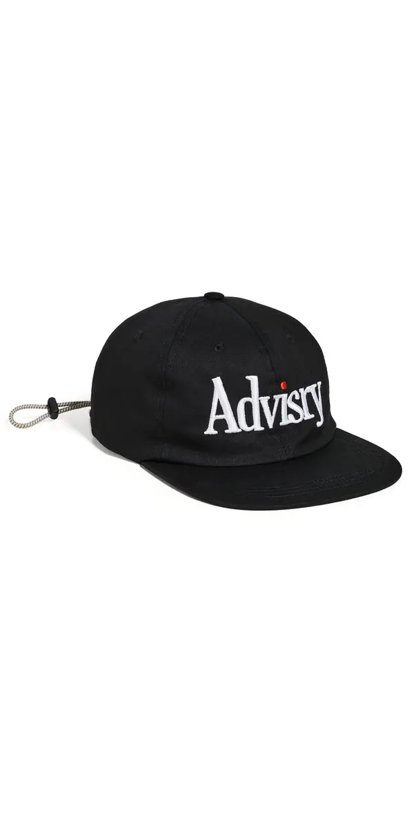 ADVISRY Logo Cap - Black