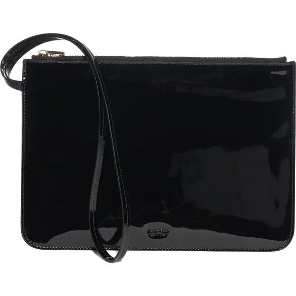 TOM FORD Patent Leather Wristlet - Black