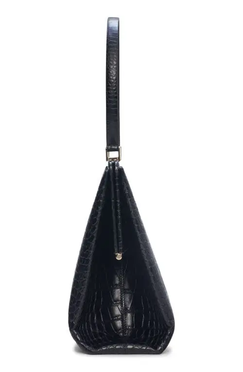 TOM FORD Patrick Croc-embossed Shoulder Bag