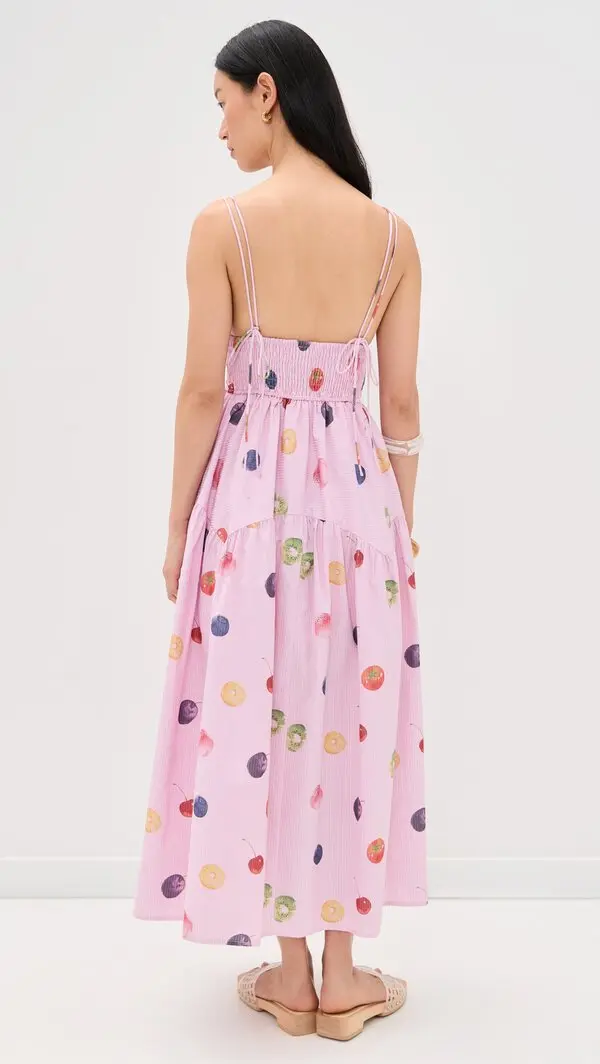 EN SAISON Fruit Medley Maxi Dress