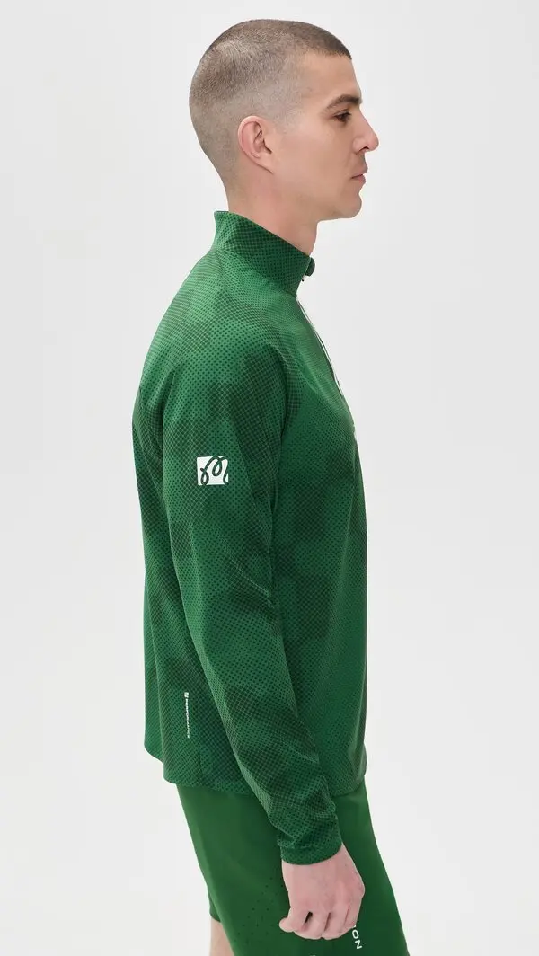MALBON Performance Raglan Quarter Zip - Eden