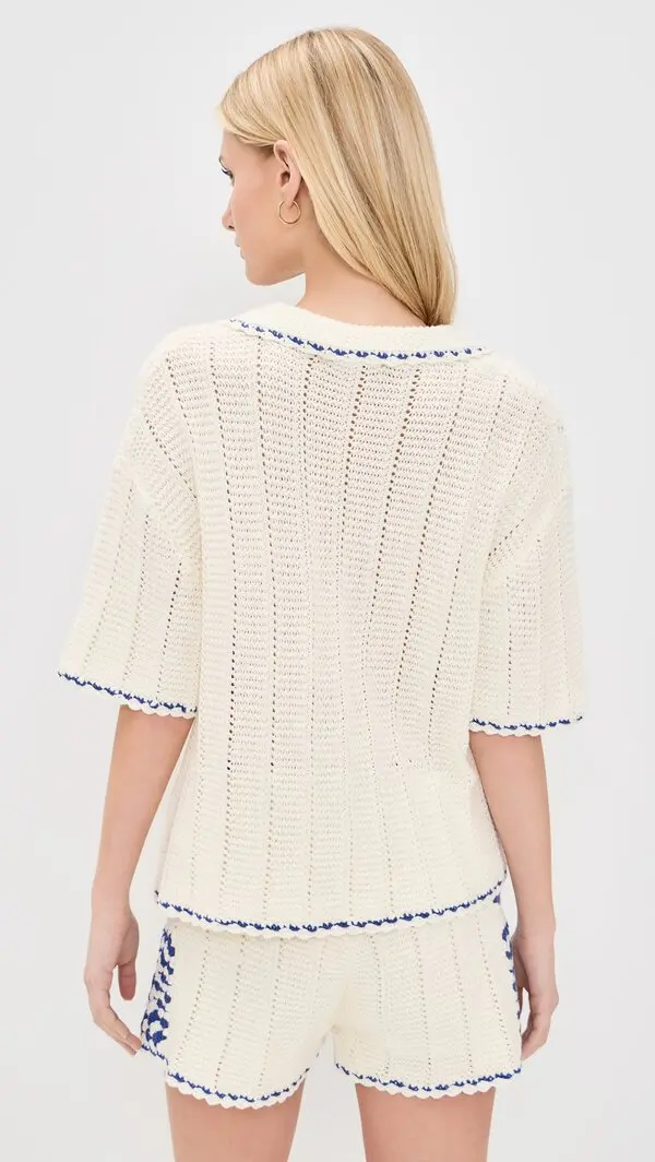 Minkpink Avalon Crochet Shirt
