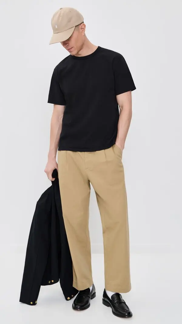 KNICKERBOCKER Heavyweight T-shirt - Black