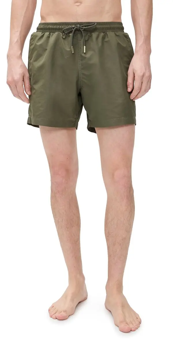 Orlebar Brown Boxer Iii Swim Shorts - Herbal Green
