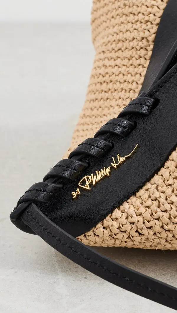 3.1 Phillip Lim Raffia Luna Bag