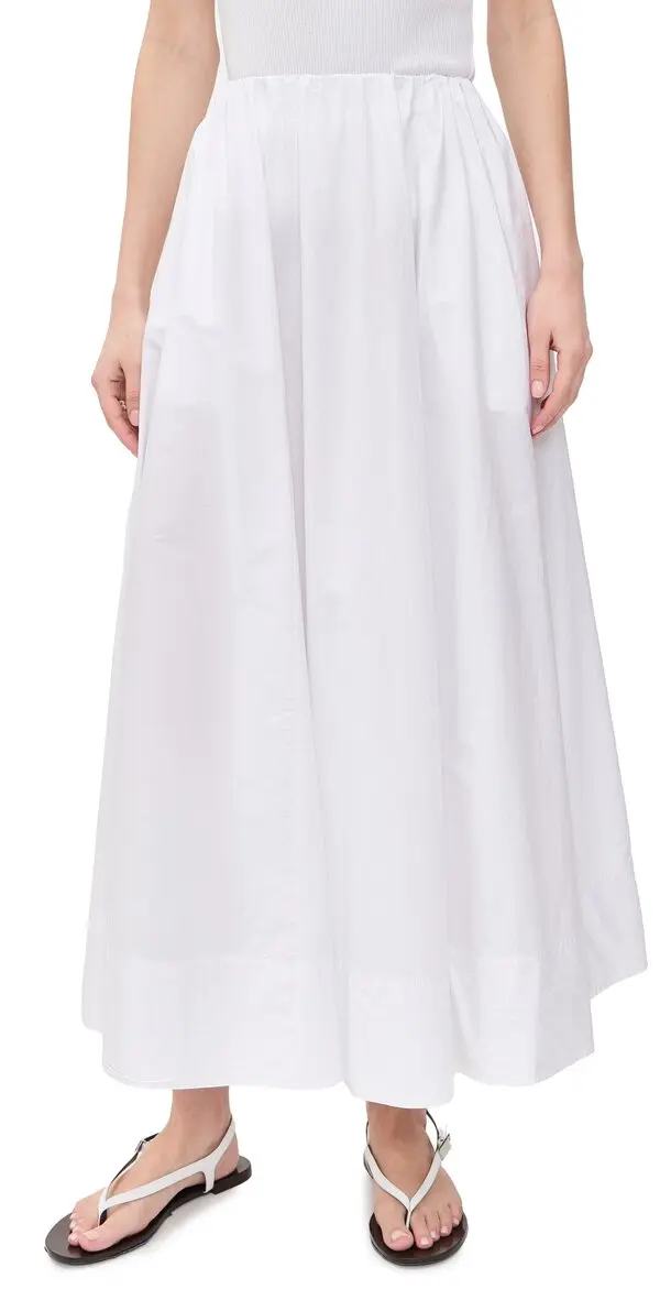 Faherty Brand Coastal Poplin Nera Skirt