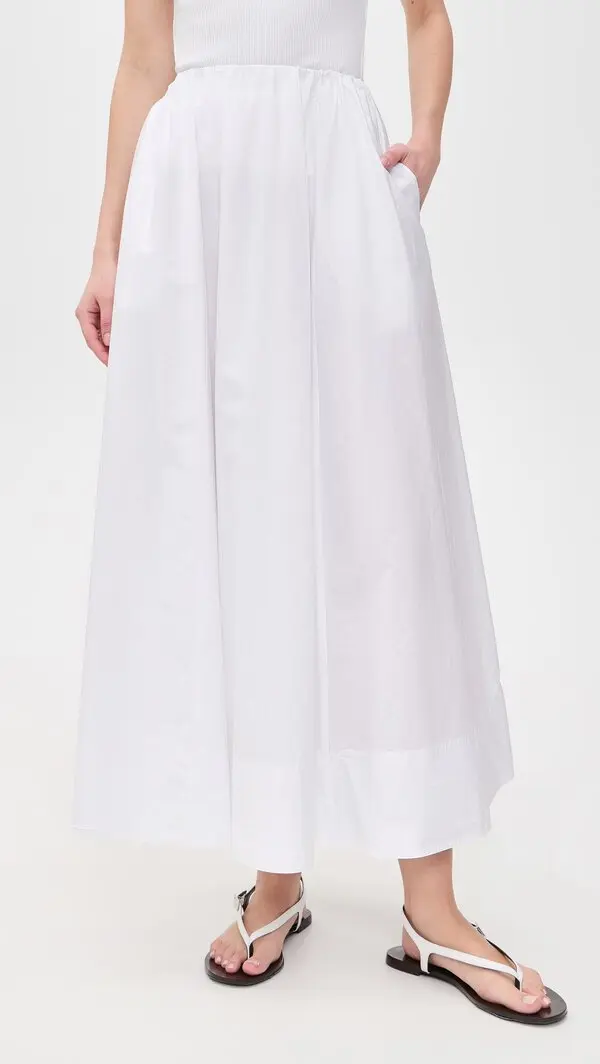 Faherty Brand Coastal Poplin Nera Skirt