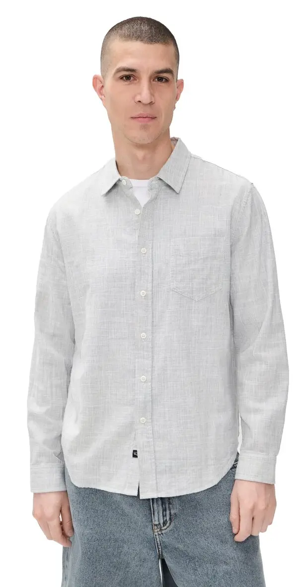 Rails Wyatt Shirt - Platinum Etch