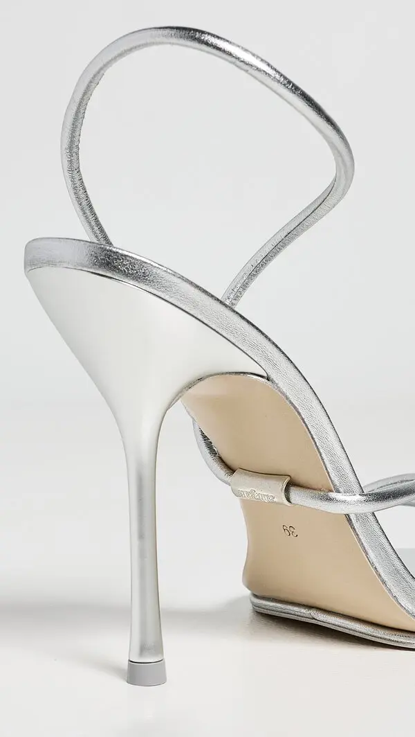 Cult Gaia Candace High Heel Sandals - Silver