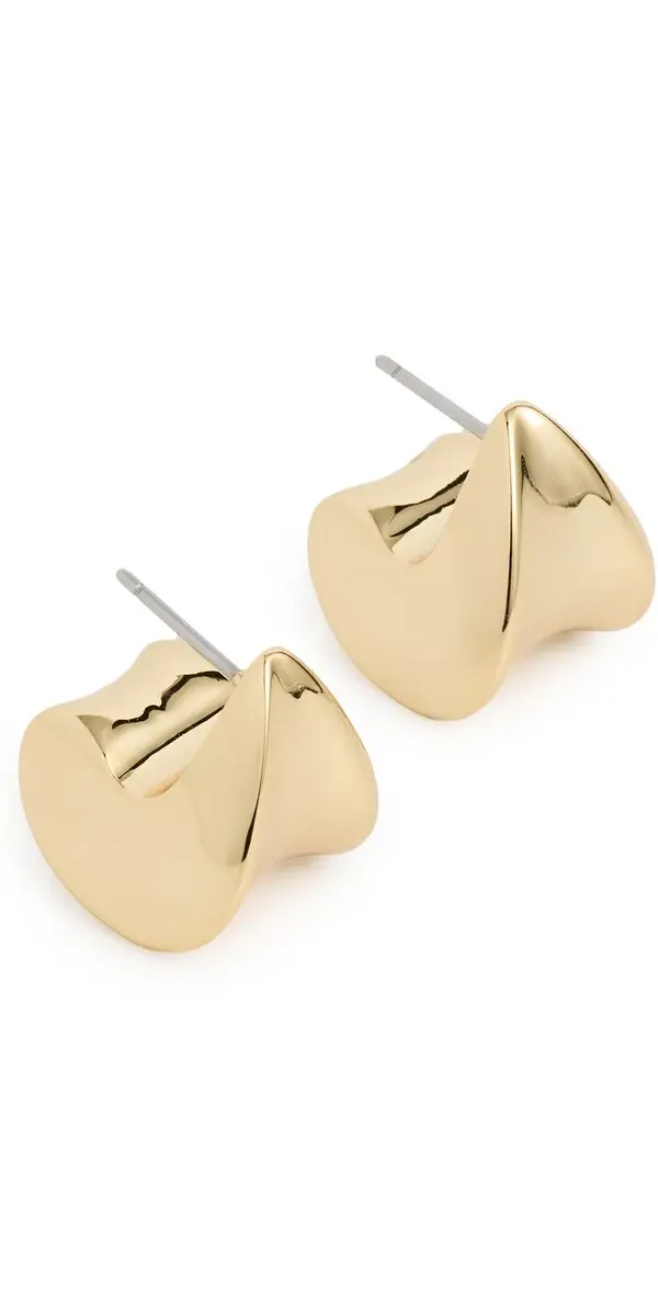 Jenny Bird Paige Puffs Stud Earrings - Gold