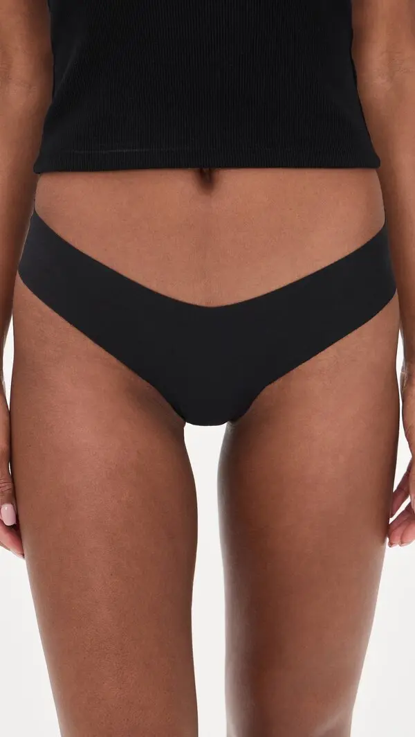 Commando Cotton Thong Panties 3 Pack