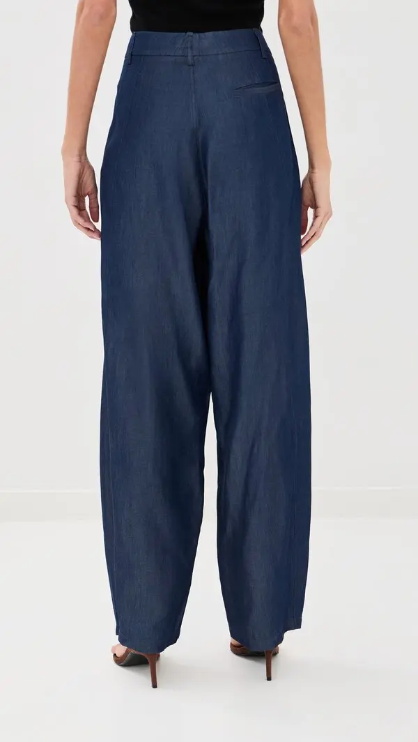 DARKPARK Phebe Chambray Wide Leg Pants