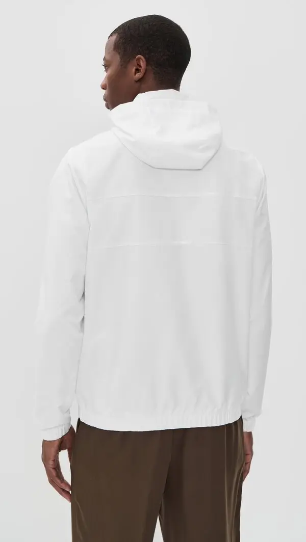 Lacoste Lightweight Performance Zip Jacket - Blanc