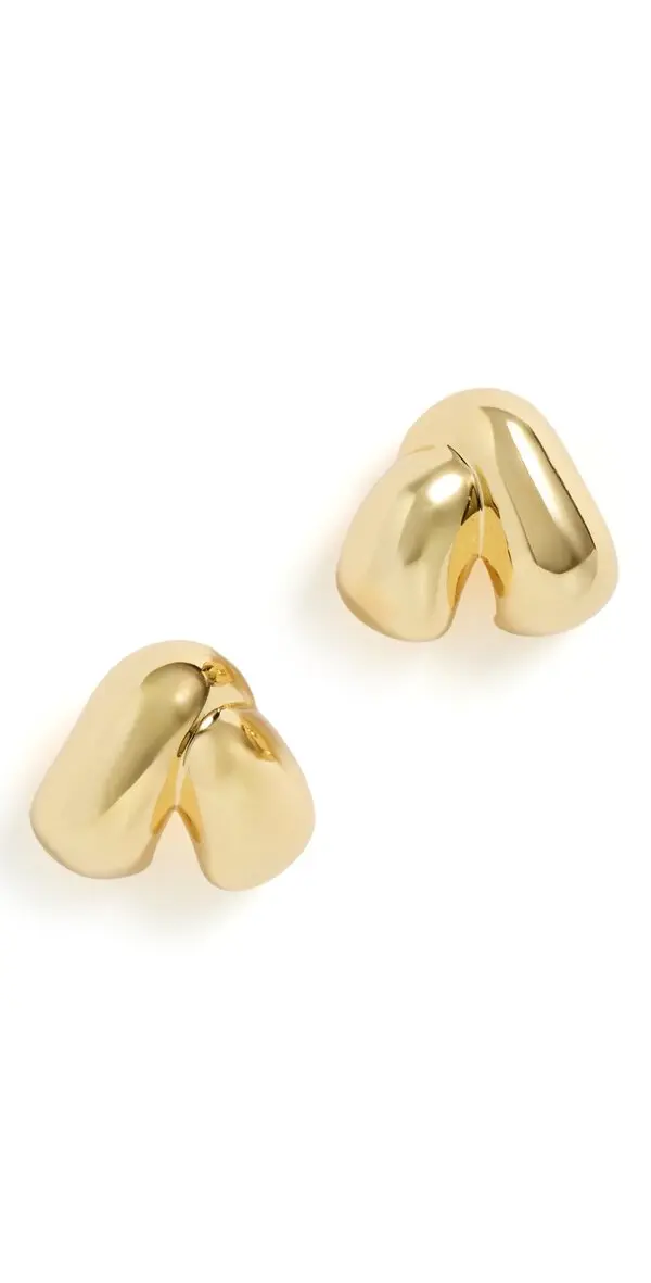 Jenny Bird Beatrix Stud Earrings - Gold