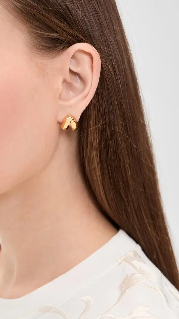 Jenny Bird Beatrix Stud Earrings - Gold