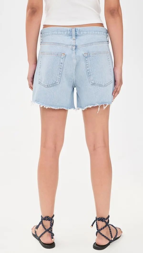 AGOLDE Loose Fit Vintage Denim Shorts