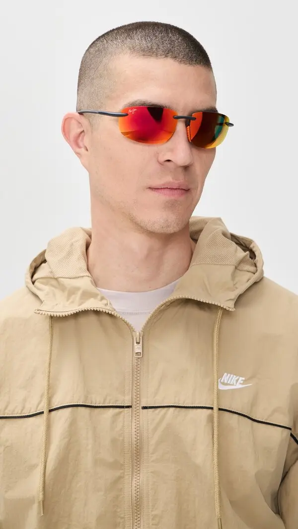 Maui Jim Ho'okipa Ultra Sunglasses - Blue/red