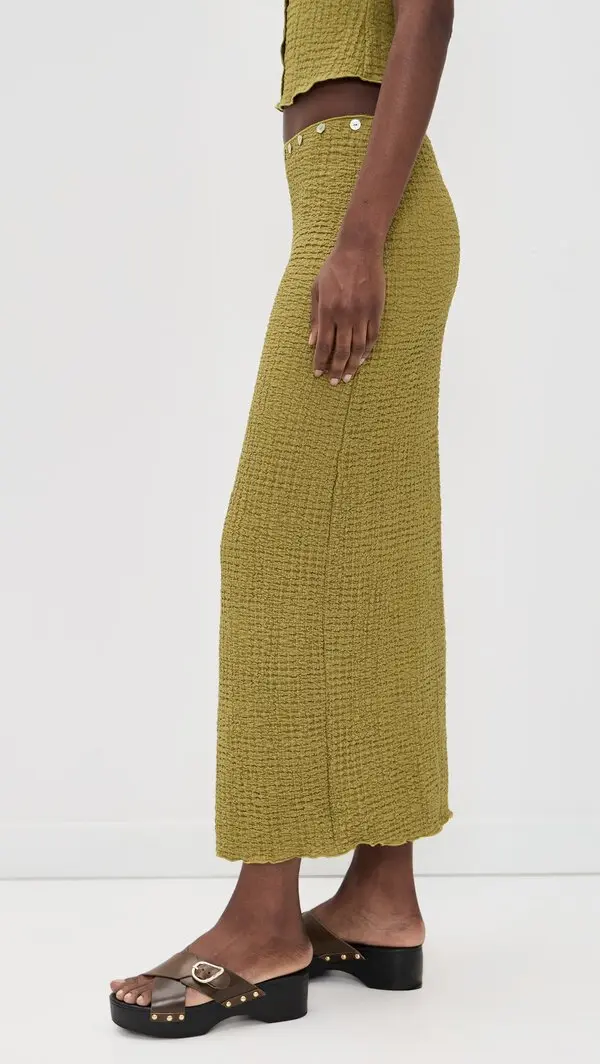 LISA SAYS GAH Sammy Skirt - Olive