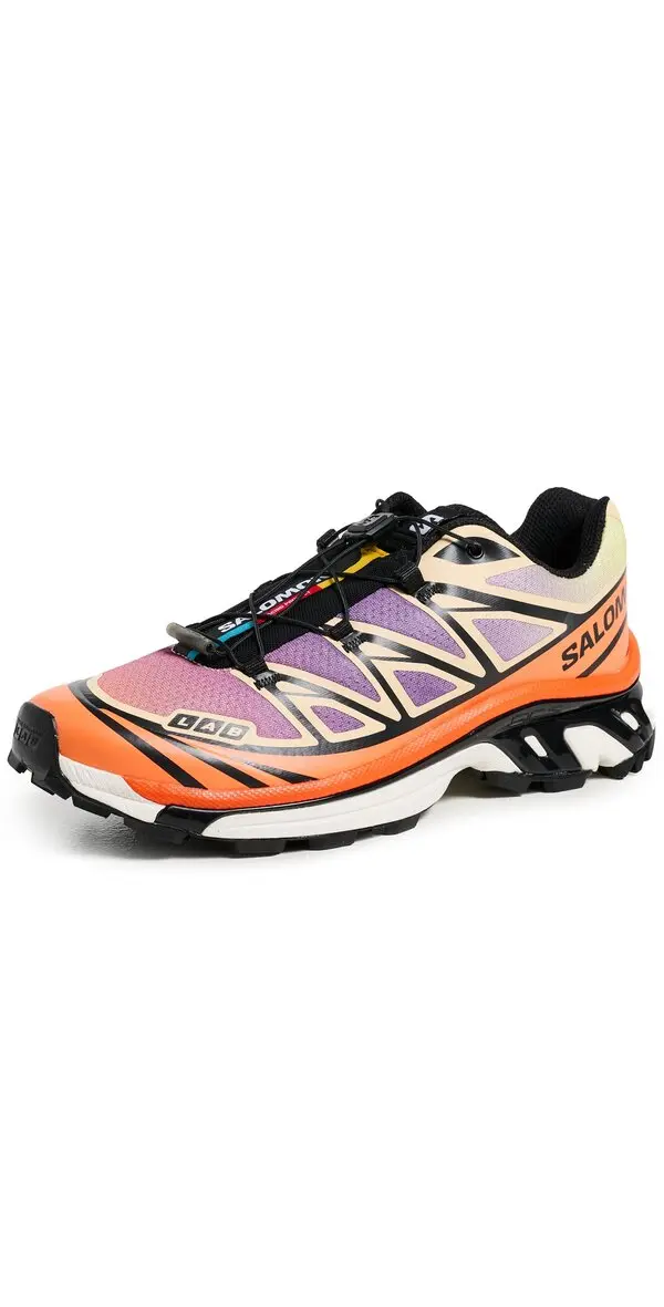 SALOMON Xt-6 Sneakers - Black/almond Cream/dragon Fire