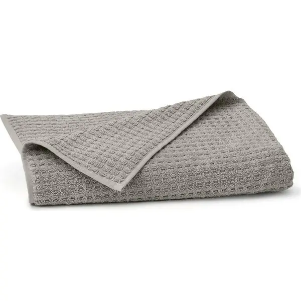 BOLL & BRANCH Turkish Waffle Bath Towel - Pewter