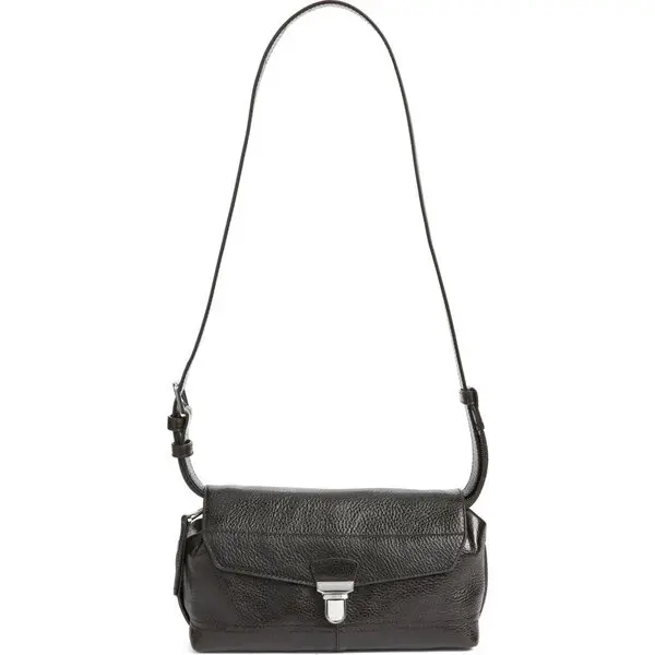 LEMAIRE Small Gear Croc-embossed Crossbody Bag - Espresso