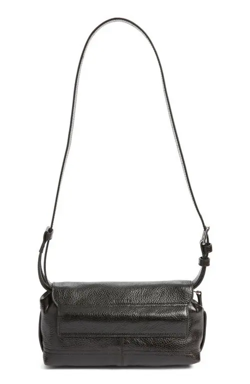 LEMAIRE Small Gear Croc-embossed Crossbody Bag - Espresso