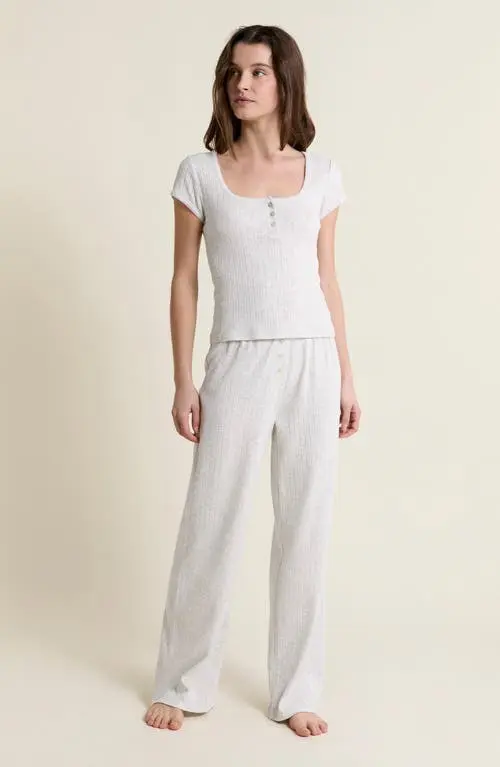 ETAM Katell Pointelle Cotton Pajama Pants