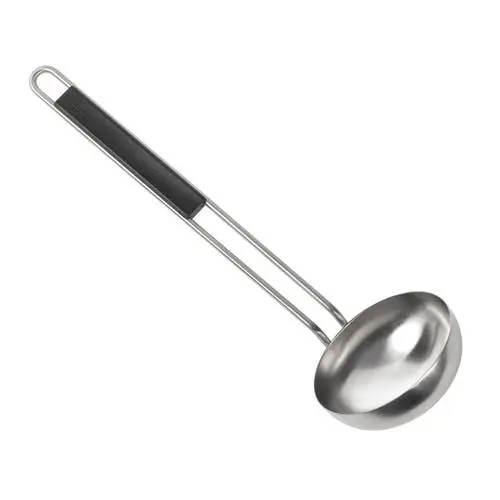 KUHN RIKON Essential Ladle, Stainless Steel Bowl For Serving Soups - Silver