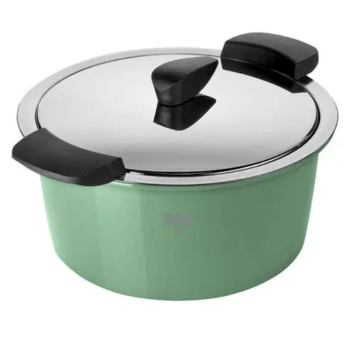 KUHN RIKON Hotpan Stainless Steel Cooking Pot With Insulated Bowl - Ocean