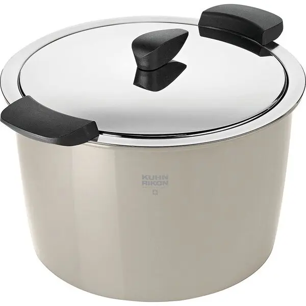KUHN RIKON Hotpan Stainless Steel Cooking Pot With Insulated Bowl - Sand