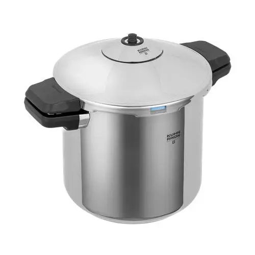 KUHN RIKON Duromatic Inox Dual Handle Stovetop Pressure Cooker - Silver