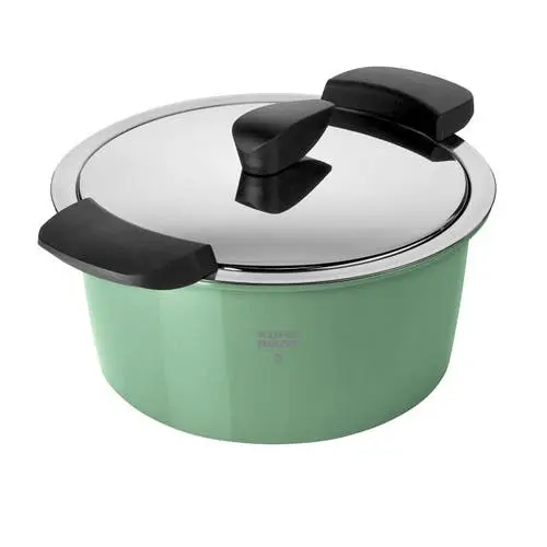 KUHN RIKON Hotpan Stainless Steel Cooking Pot With Insulated Bowl - Ocean