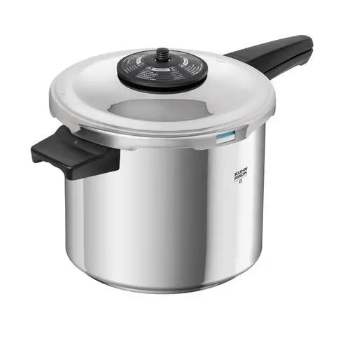 KUHN RIKON Duromatic Classic Neo Long Handle Stovetop Pressure Cooker - Silver