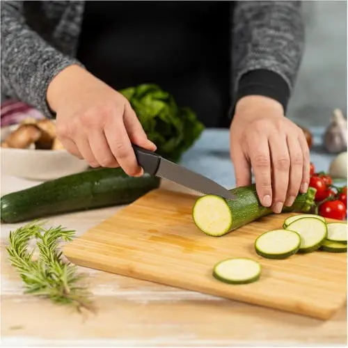 KUHN RIKON Iced Serrated Paring Knife 3.5-inch