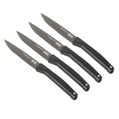 KUHN RIKON Iced Steak Knife 4.13-inch, Set Of 4 - Black