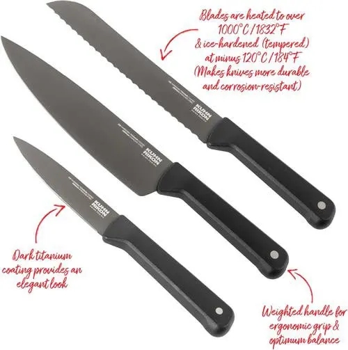 KUHN RIKON Iced Serrated Utility Knife 5.12-inch